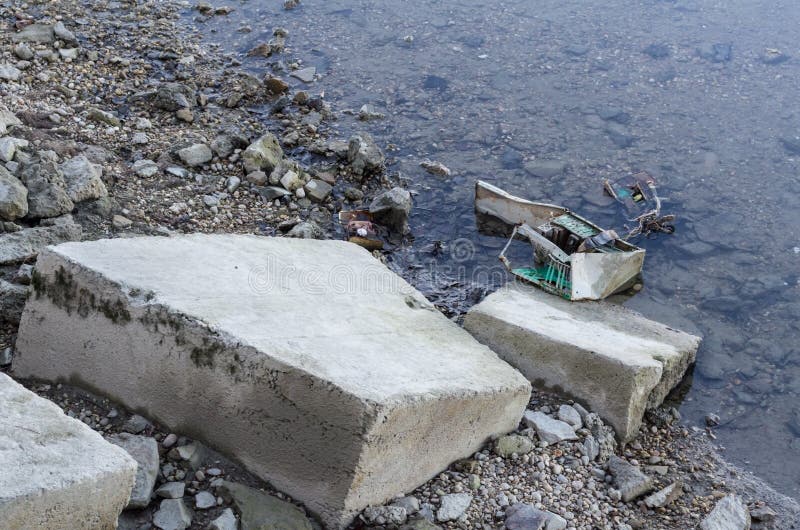 Personal Computer Wreck stock image. Image of technology - 49031561