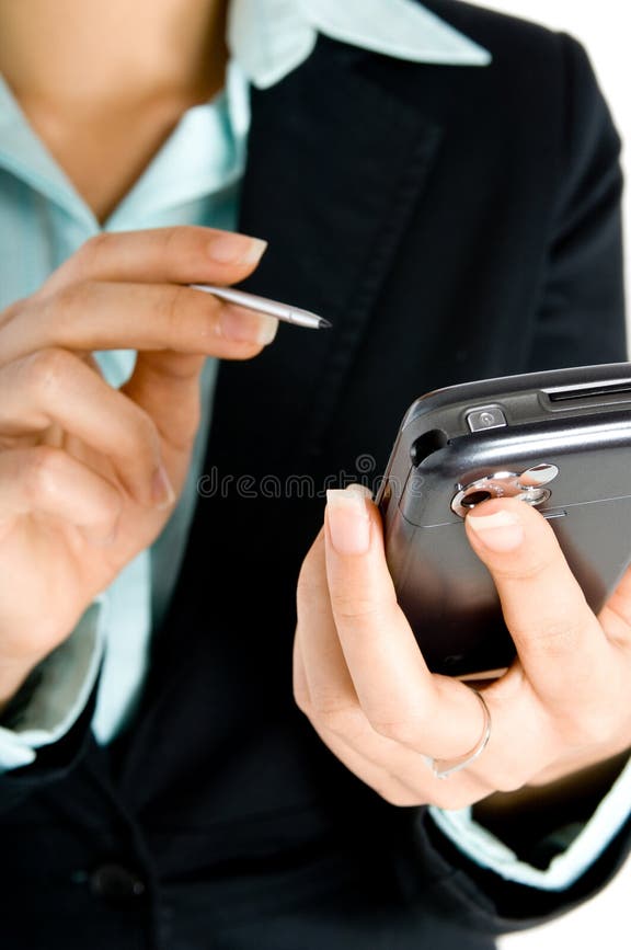 Personal Data Assistant stock photo. Image of device, attractive - 3382274