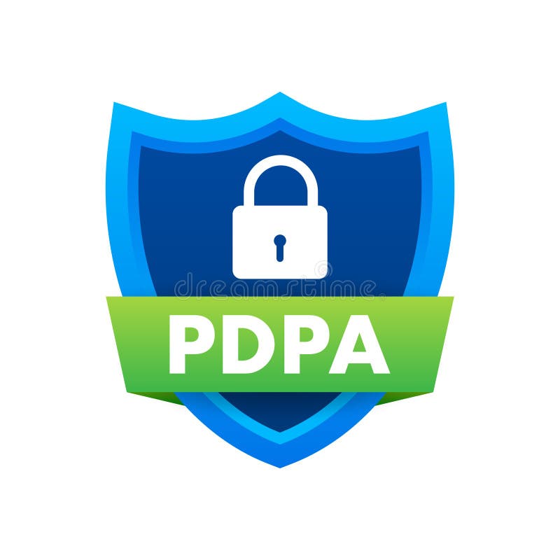 Personal Data Protection Act - PDPA. Secure Data. Shield Icon. Vector ... Personal Data Protection Act - PDPA. Secure Data. Shield Icon. Vector ...