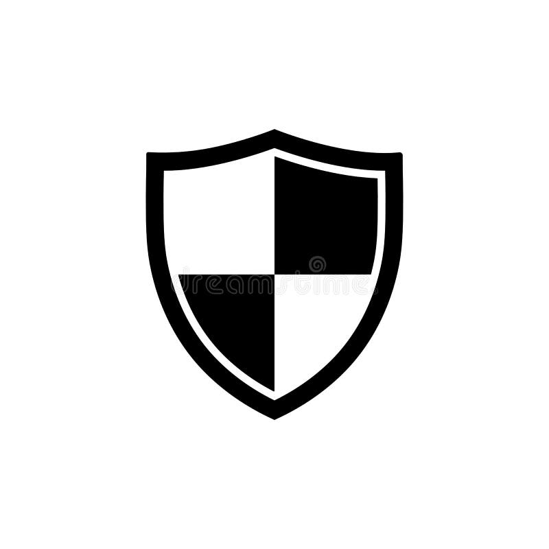Personal Data Protection Icon. Shield Symbol Security Vector EPS 10 ...