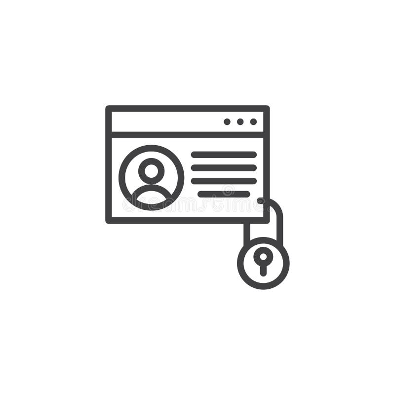 Big Data Icon. Element of Cyber Security for Mobile Concept and Web ...