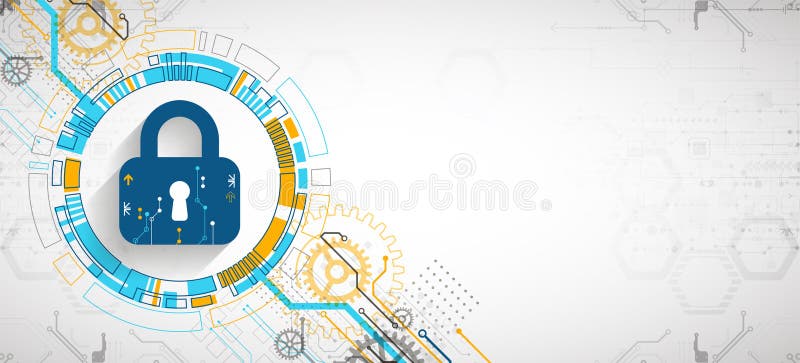 Personal Data Security Illustrates Cyber Data or Information Privacy ...