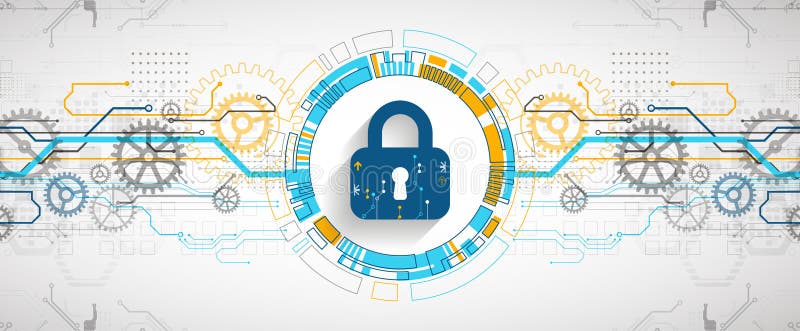 Personal Data Security Illustrates Cyber Data or Information Privacy ...