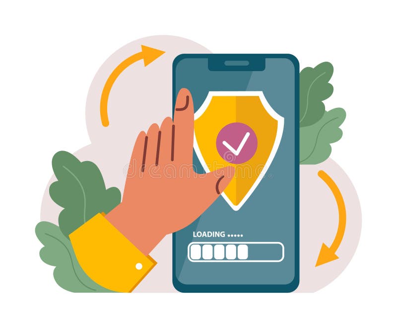 Personal Data Security. Information Privacy and Confidentiality Stock ...