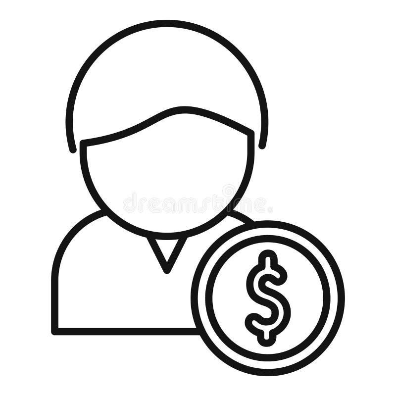 Personal Data Stock Icon Outline Vector. Paper Team Stock Vector ...