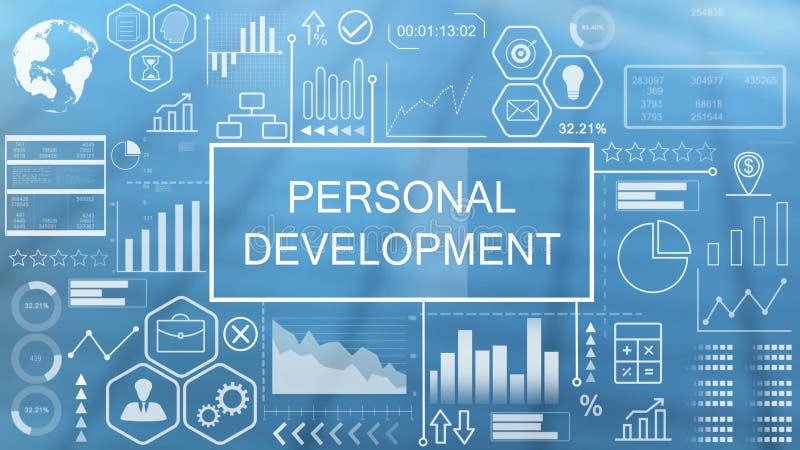Personal Development, Animated Typography Stock Video - Video of ...