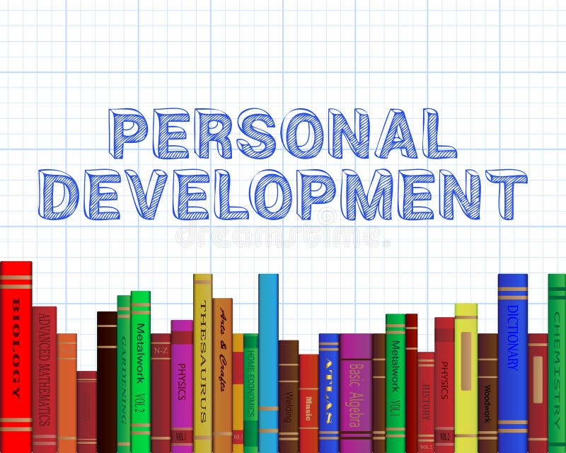 Personal Development Technical Background Stock Vector - Illustration ...