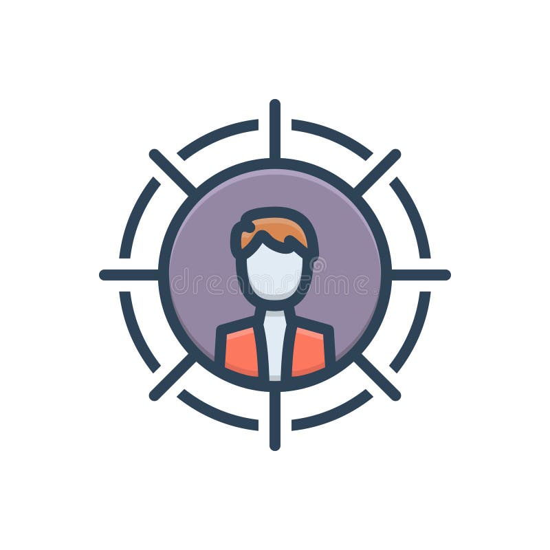 Color Illustration Icon for Personal Development, Evolution and Growth ...