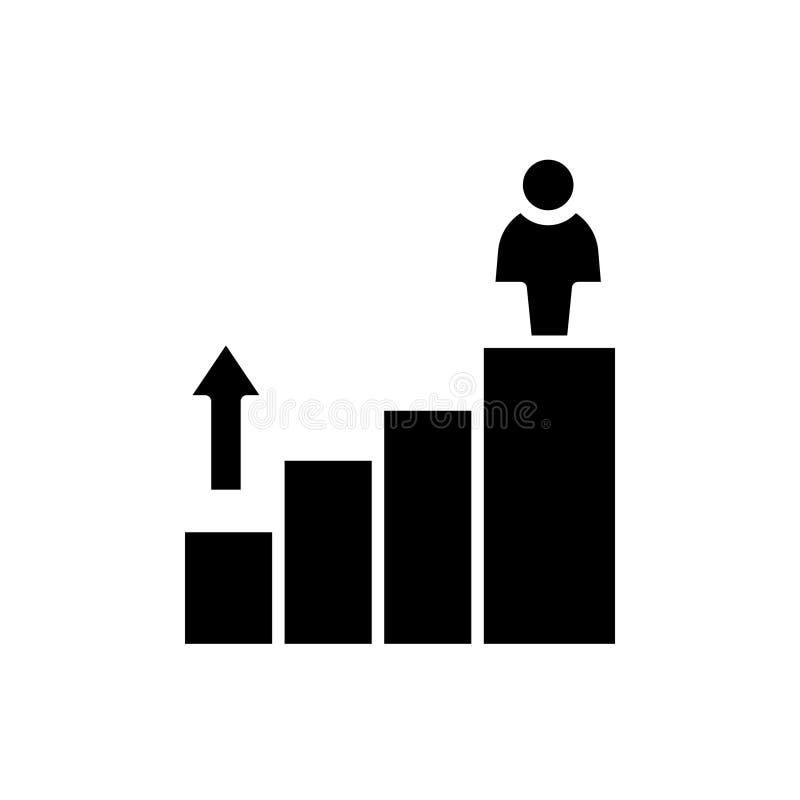 Personal Development Icon Set. Human Career Growth Empowerment Vector ...