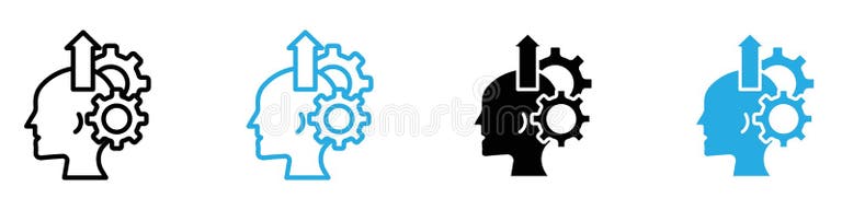 Personal Growth Icon for Self-improvement, Development, and Success ...