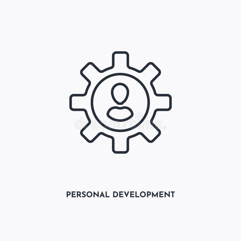 Personal Development Icon. Simple Element Illustration. Isolated Trendy ...