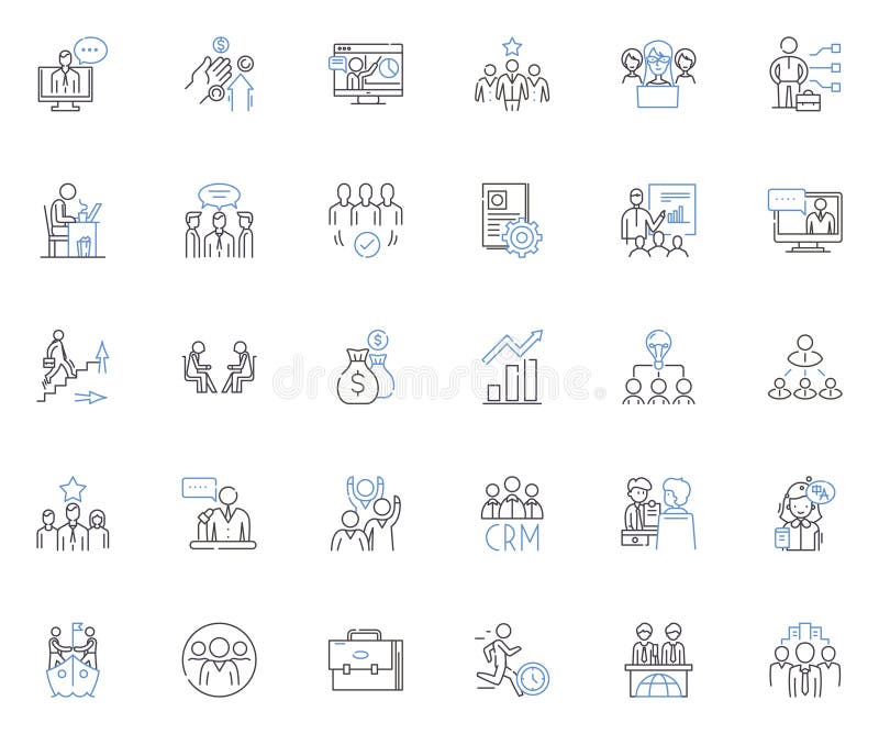 Personal Development Line Icons Collection. Growth, Mindfulness ...
