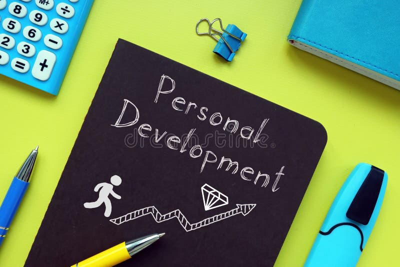 Personal Development is Shown Using the Text Stock Image - Image of ...