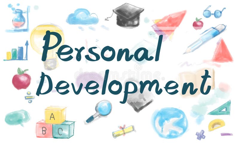 Personal Development Strategy Learning Research Concept Stock ...