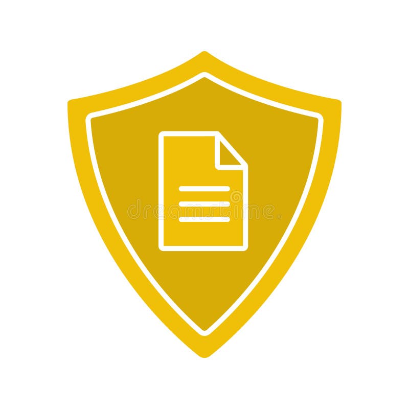 Document security icons stock vector. Illustration of font - 85730652