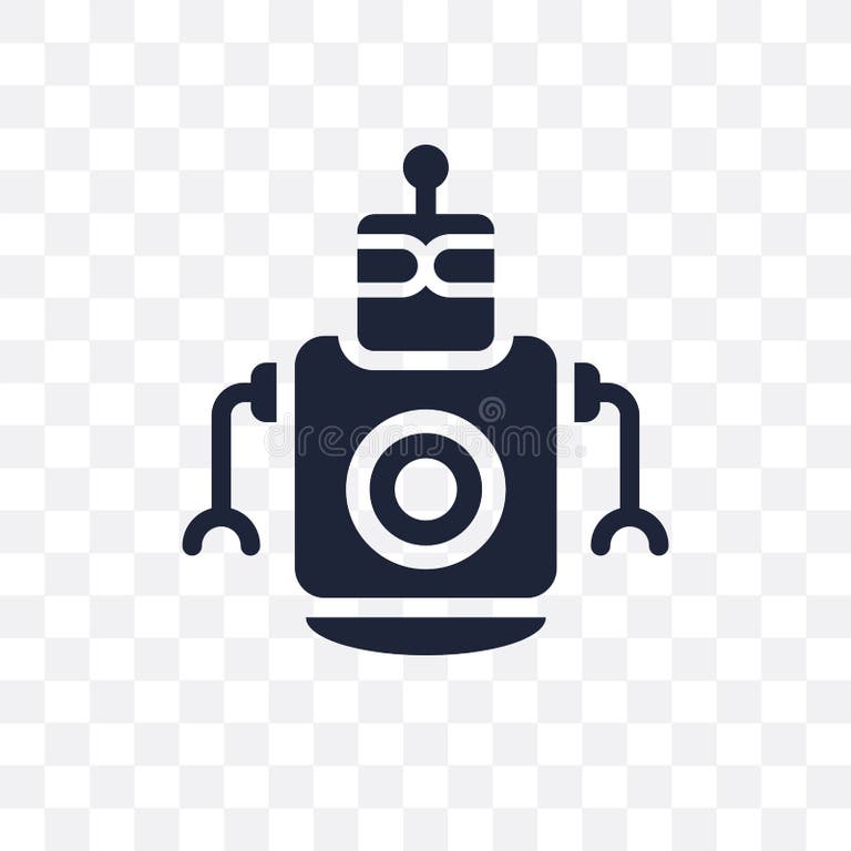 Personal Droid Transparent Icon. Personal Droid Symbol Design Fr Stock ...