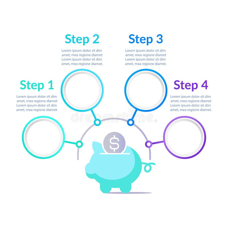 Personal Emergency Fund Infographic Chart Design Template Stock Vector ...
