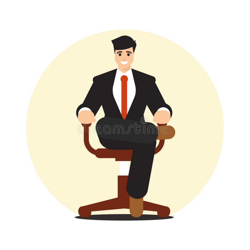 Personal Growth Coach Man. Creativity and Motivation Banner. Vector ...