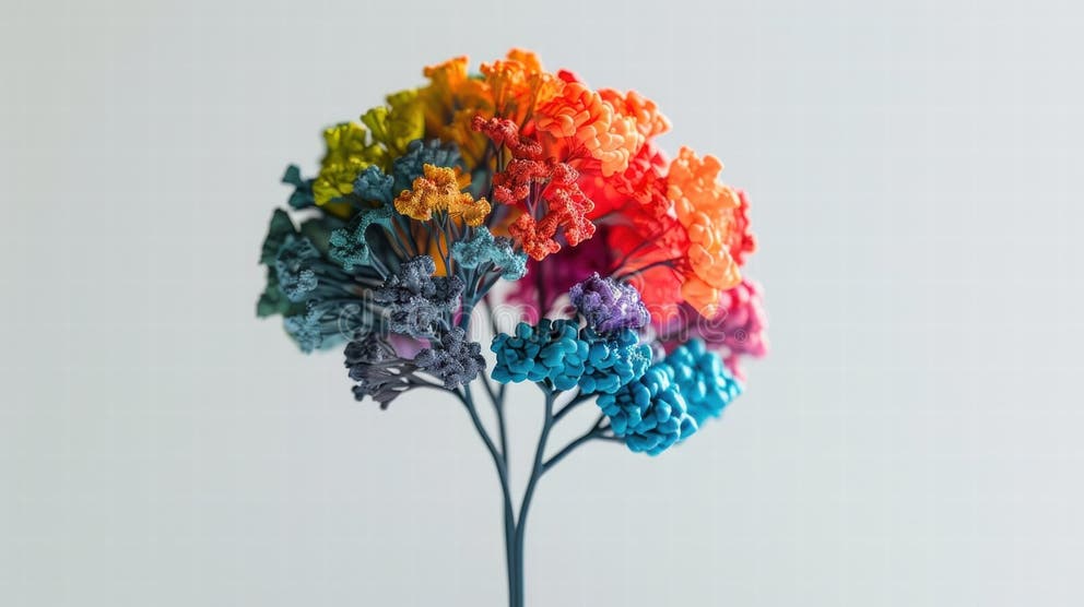 Personal Growth Concept Depicted As a Tree Growing from the Mind for ...