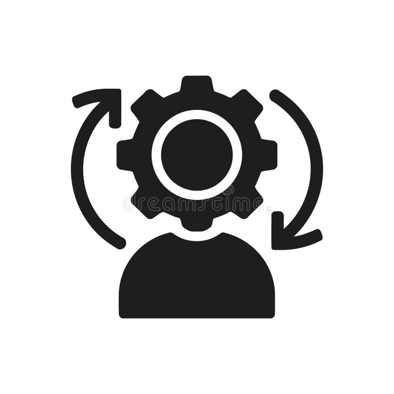 Personal Growth and Development Icon Stock Vector - Illustration of ...