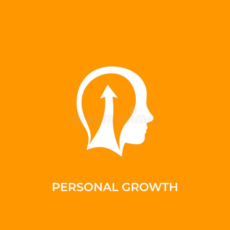 Personal Growth, Self Development Icon Stock Vector - Illustration of ...