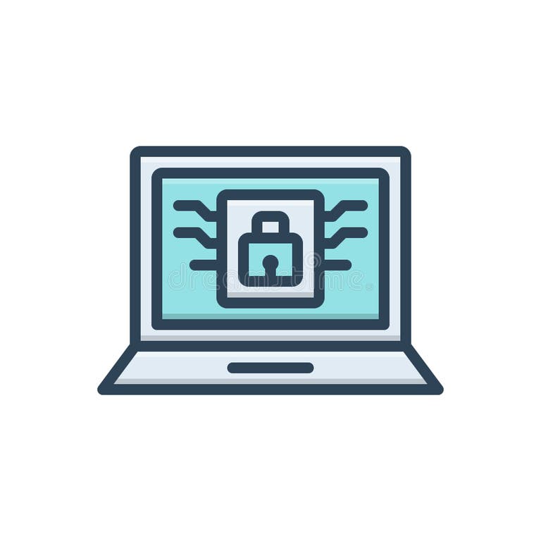 Color Illustration Icon for Personal, Private and Individualistic Stock ...