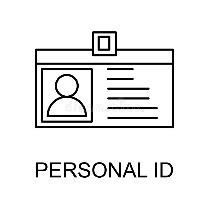 Personal Id Stock Illustrations – 11,794 Personal Id Stock ...