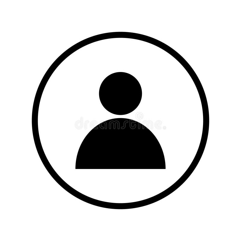 Personal Id Icon Logo Vector Design Stock Vector - Illustration of ...