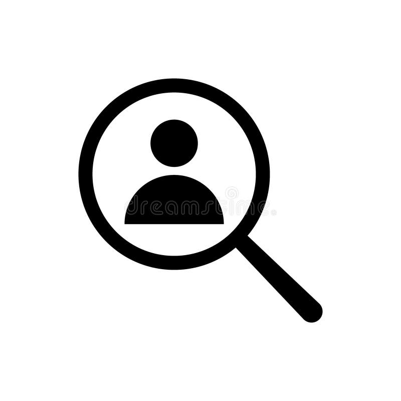 Personal Id Icon Logo Vector Design Stock Vector - Illustration of line ...