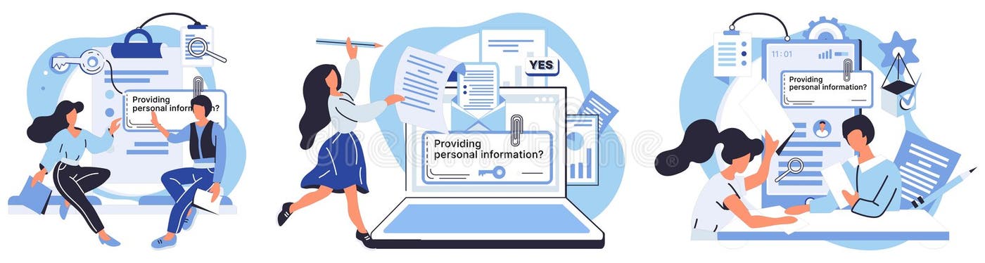 Personal Information Management Stock Illustrations – 5,531 Personal ...