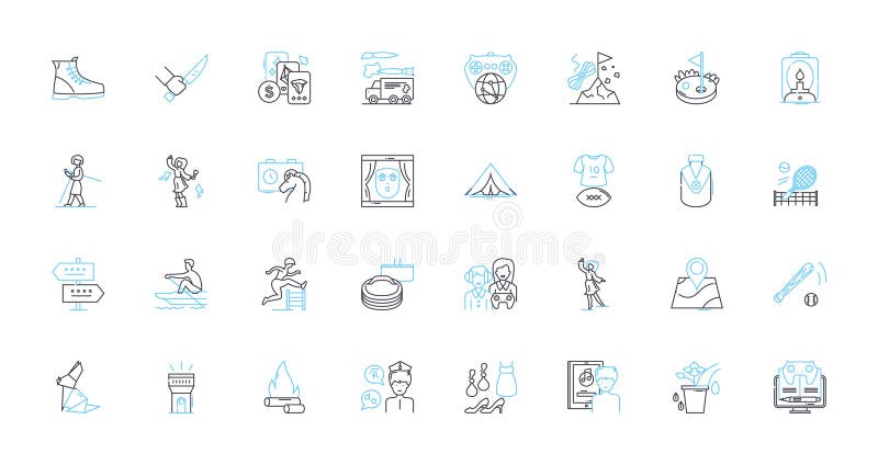 Personal Intelligence Linear Icons Set. Self-awareness, Insightfulness ...