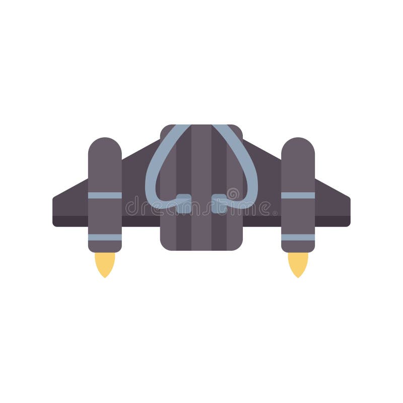 Personal Jetpack Using Modern Technology for Soaring through Sky Stock Vector - Illustration of ...