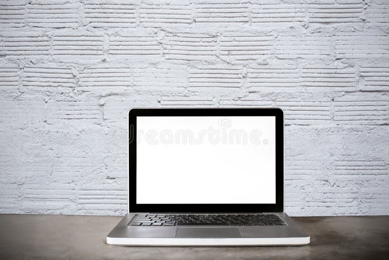 177 Laptop Mockup Front Brick Stock Photos - Free & Royalty-Free Stock ...