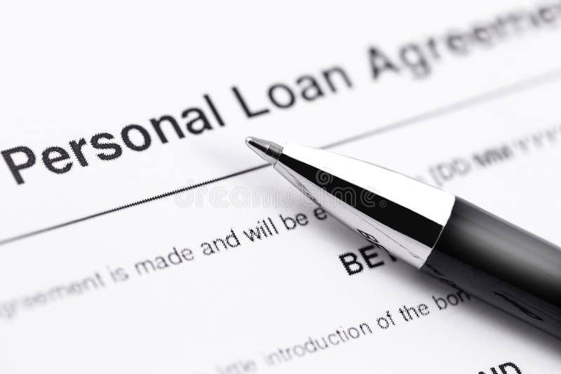Personal Loan Application Form Stock Photo - Image of information, loan ...