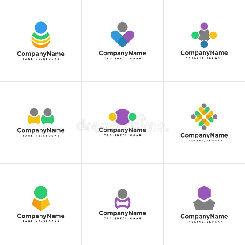 Personal logo design stock vector. Illustration of corporate - 109722075