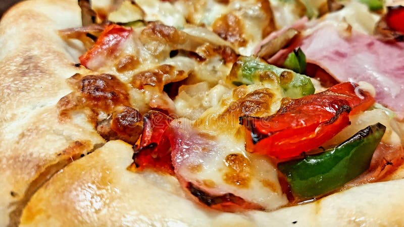 Personal Pan Pizza stock photo. Image of food, dish - 266495162