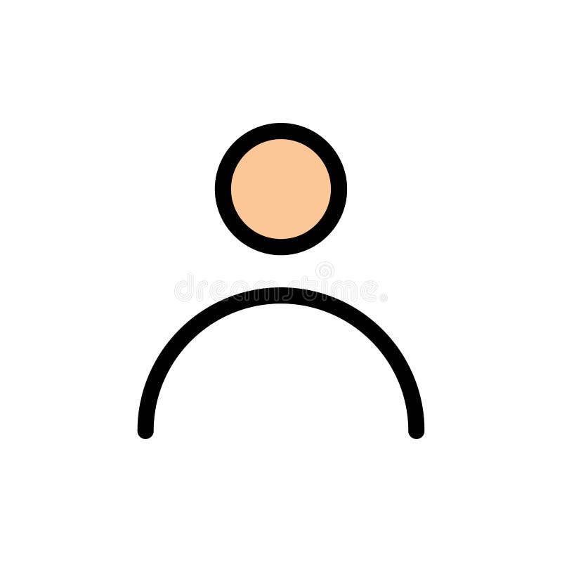 Personal, Personalization, Profile, User Flat Color Icon. Vector Icon ...