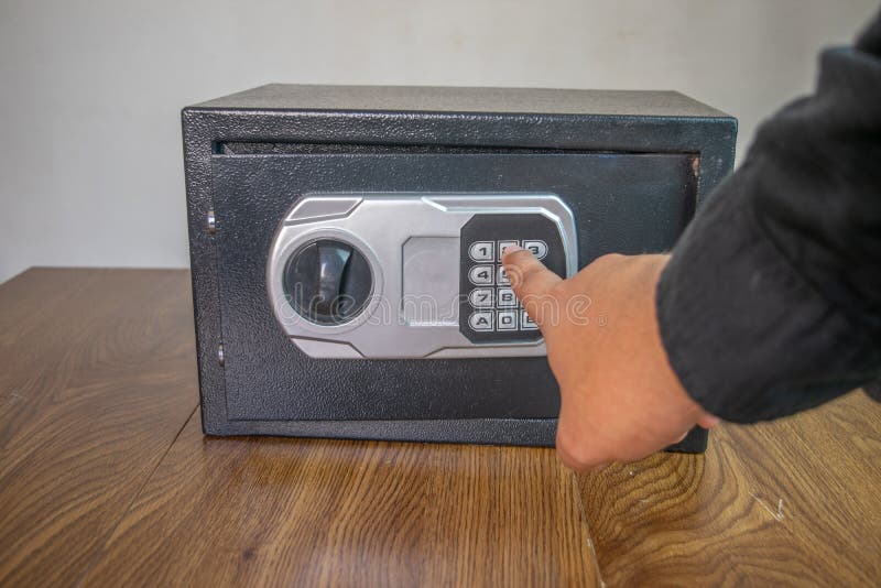 Opening the Safe stock image. Image of protection, protected - 23903667