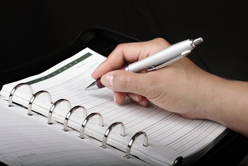 Planner stock image. Image of storage, events, planning - 6352049