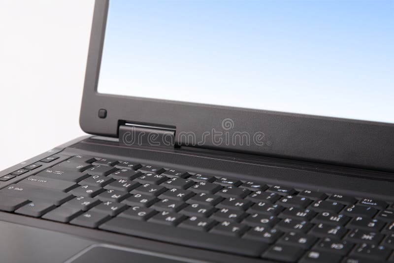 Personal portable computer stock photo. Image of electrical - 9370102