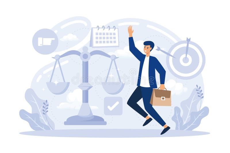 Personal Quality Concept Creative Metaphor Set. Stock Vector ...