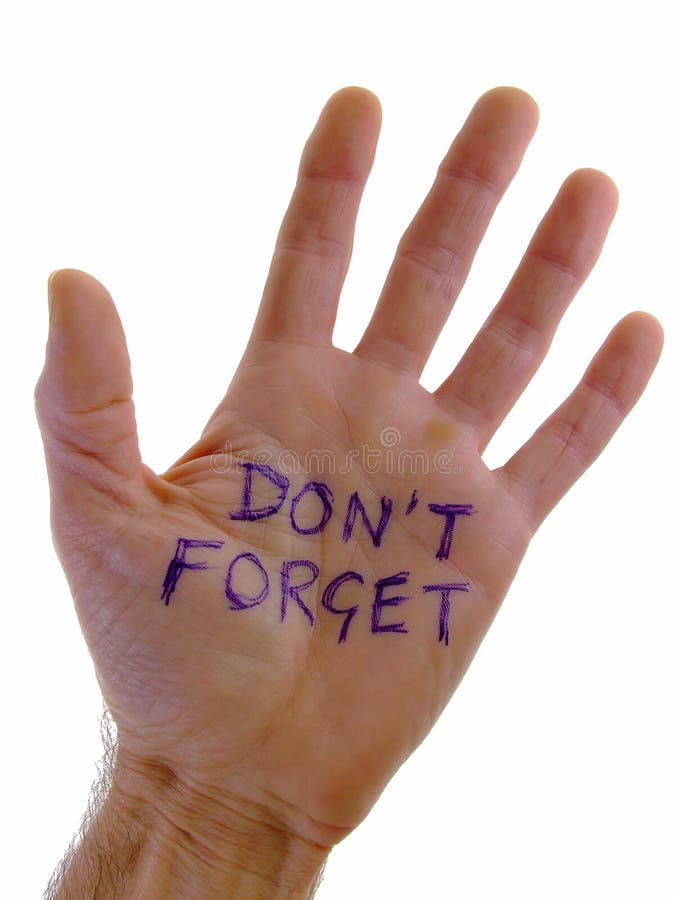 Personal Reminder stock photo. Image of jogging, amnesia - 5657416