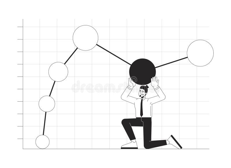 Personal Responsibility in Business Black and White 2D Illustration ...