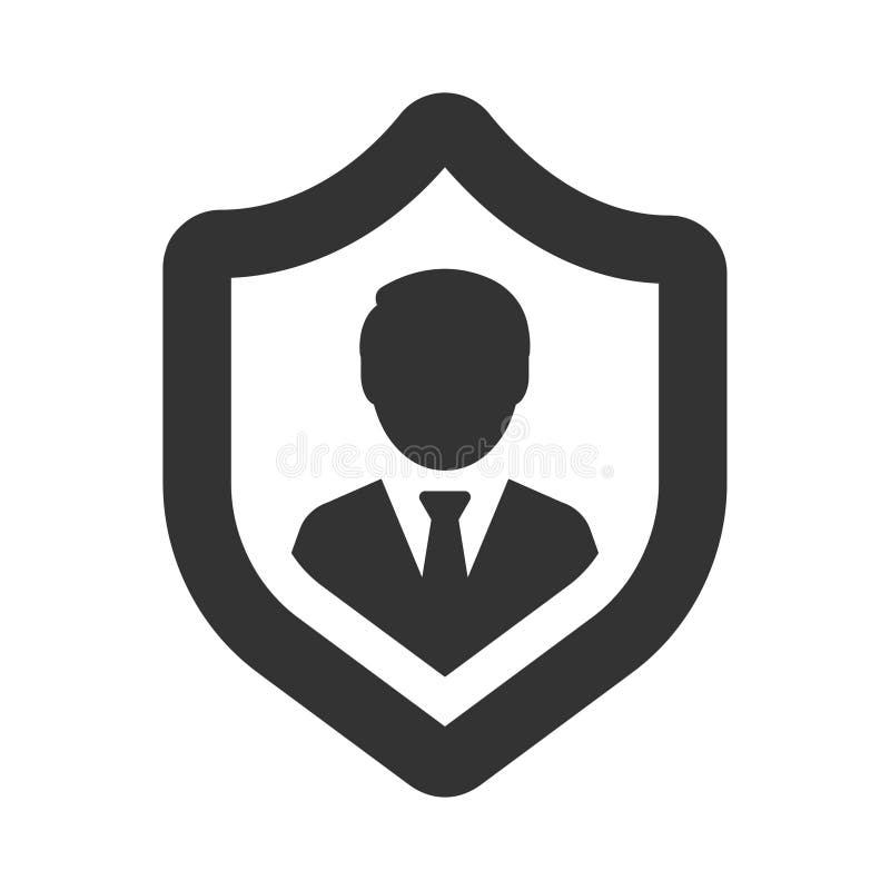 Personal security icon stock vector. Illustration of data - 274944848