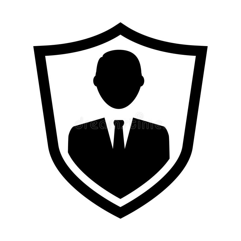 Personal Security Icon stock vector. Illustration of privacy - 284063675