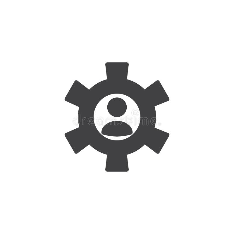 Personal Setting Vector Icon Stock Vector - Illustration of pixel ...