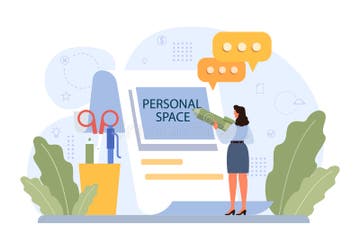 Respect Personal Space Stock Illustrations – 248 Respect Personal Space ...