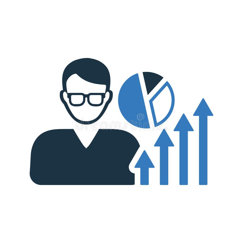 Personal, Statistics, Analysis Icon. Simple Editable Vector Design ...