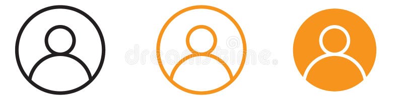 Personal User Icon for Profiles and Identification Graphics Ideal for ...