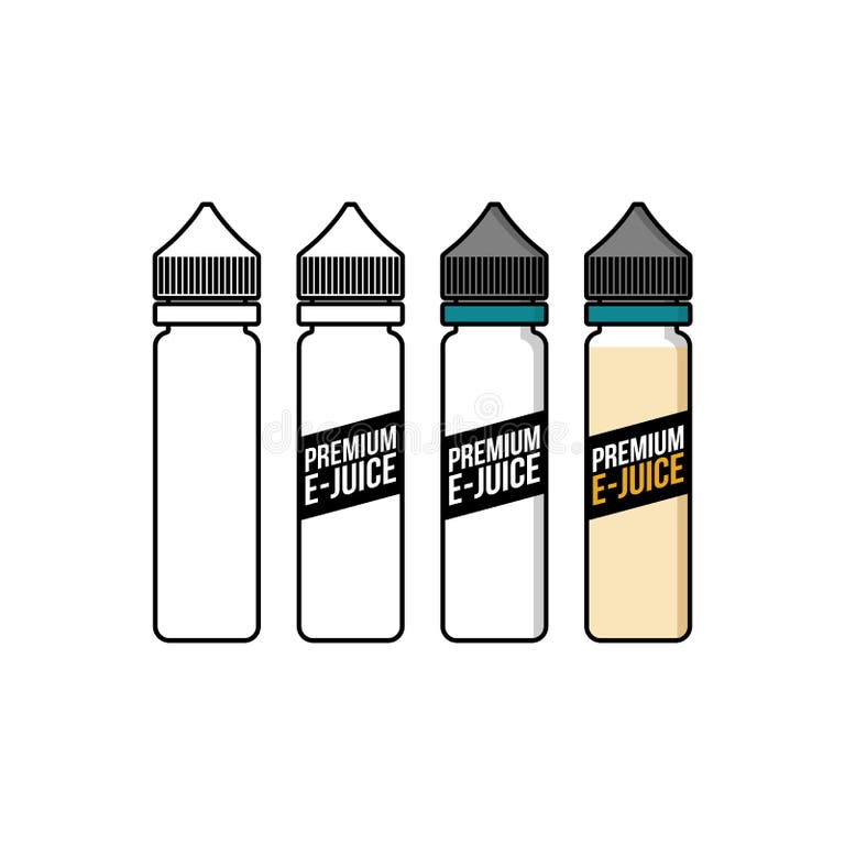 Personal Vaporizer E-cigarette E-juice Liquid Plastic Bottle Stock ...